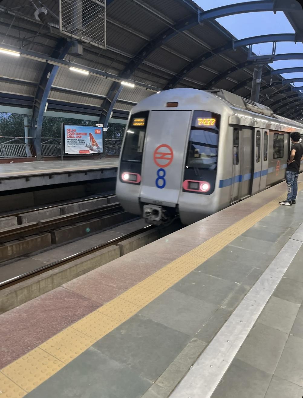 New Delhi’s trains: Are they called “metro” even though they run above ...